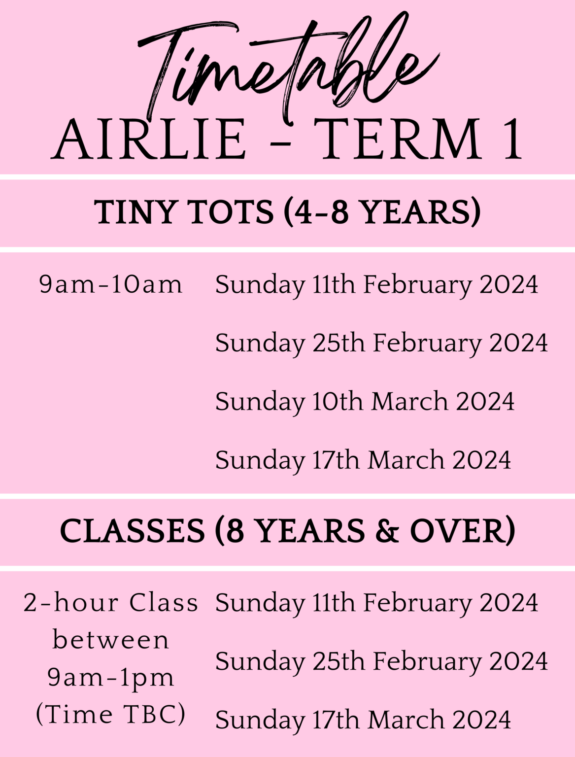 TRAINING - Brooke Lee Modelling